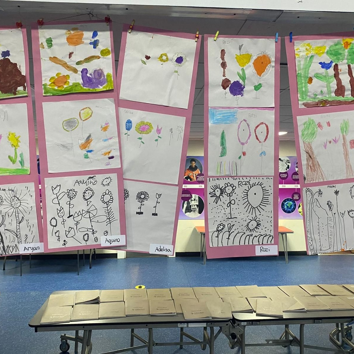 William Byrd Primary School - Year 2/3 Art Exhibit