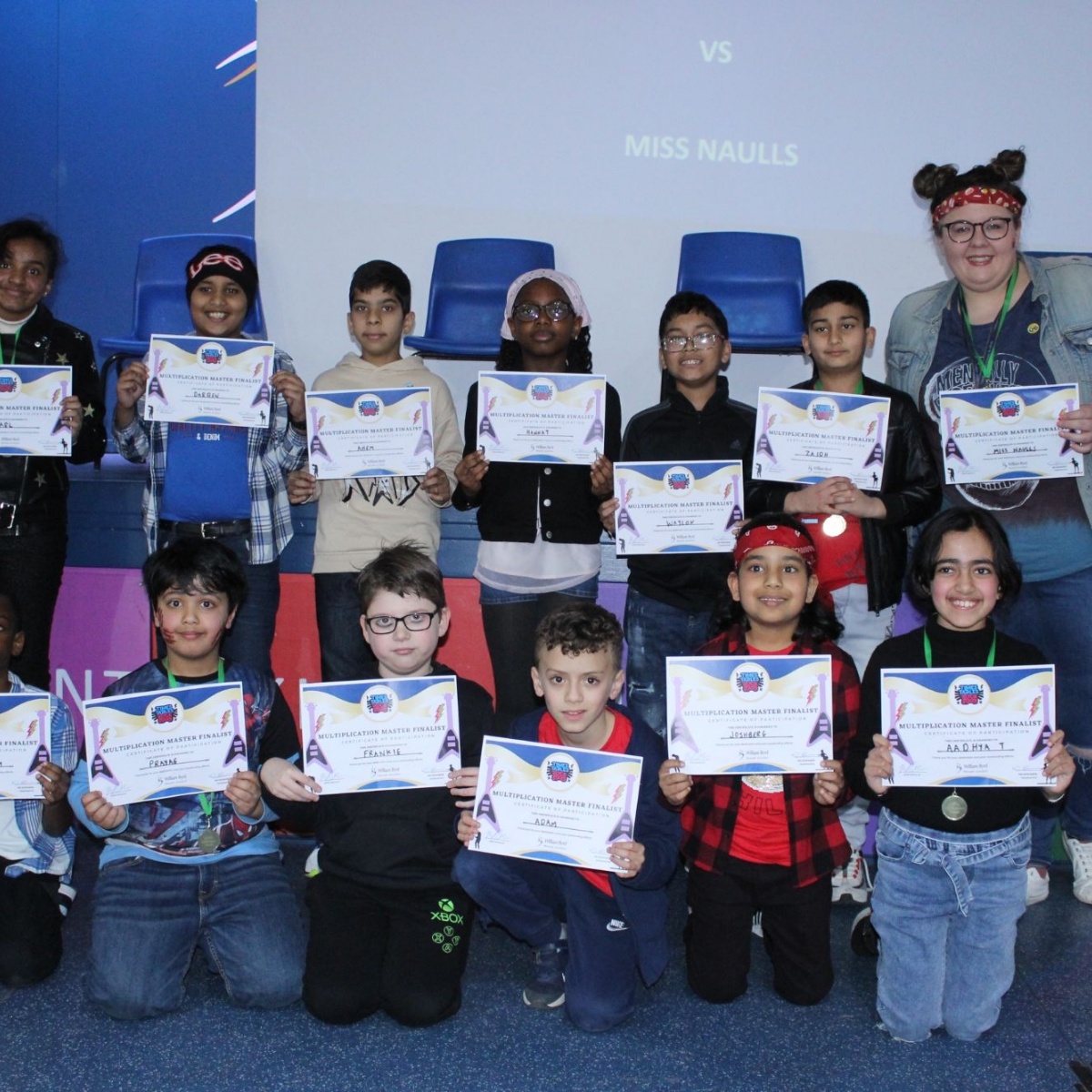 William Byrd Primary School - Multiplication Masters