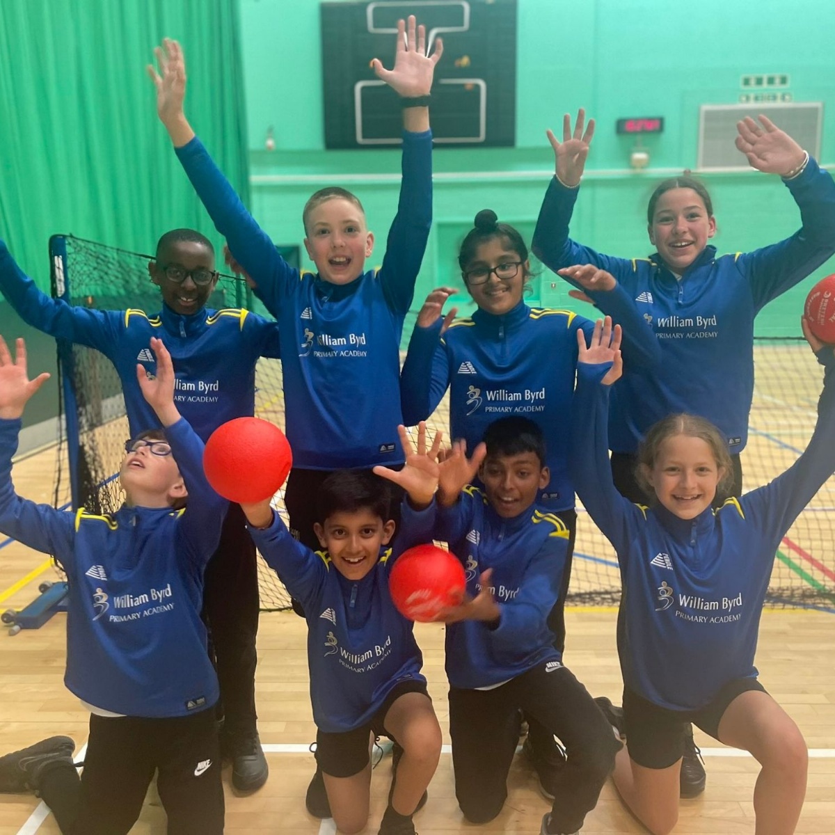 William Byrd Primary School - Dodgeball Finals